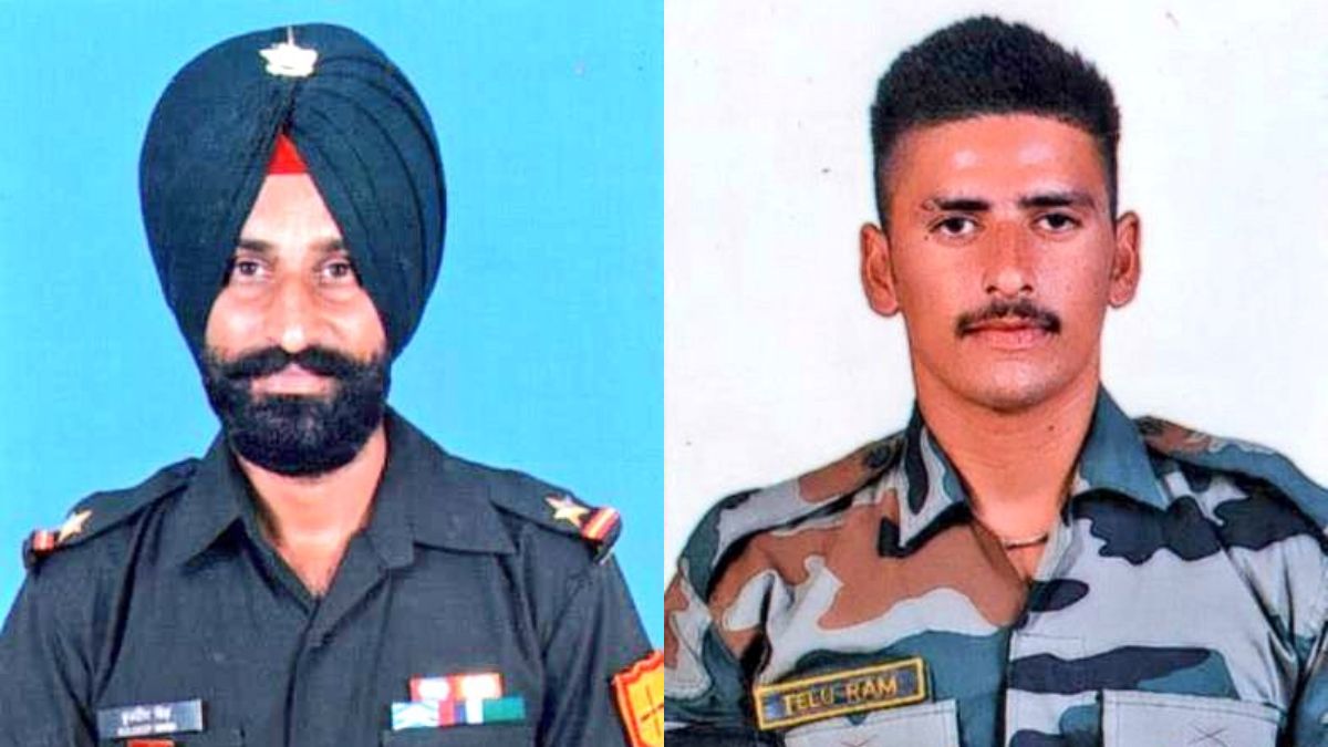 Jammu Kashmir Rains Two Army Soldiers Die After Being Swept Away In